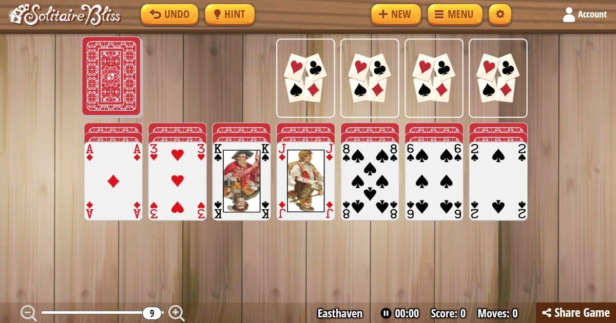 Easthaven Solitaire - Play Online for Free